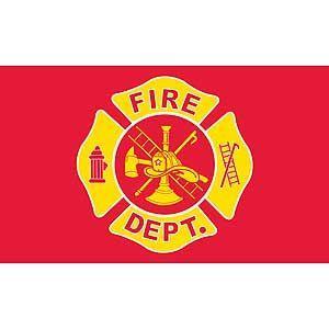 FIRE DEPARTMENT STATION FLAG 3X5 75D – LIBERTY STREET FLAGS